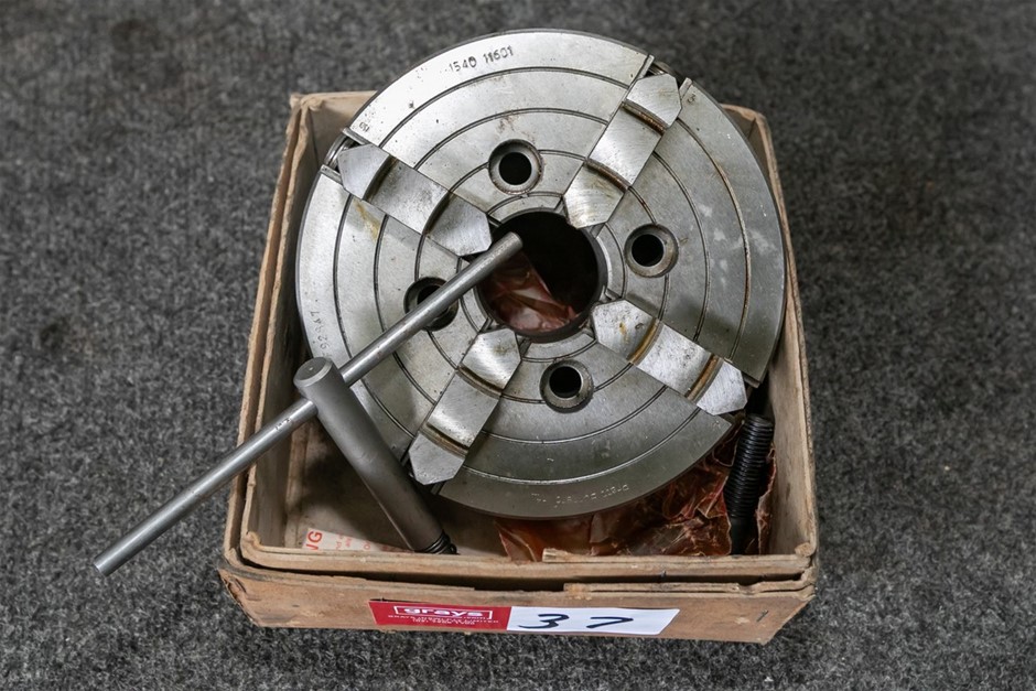 4 Jaw Machine Chuck Auction (0037-5059215) | Grays Australia