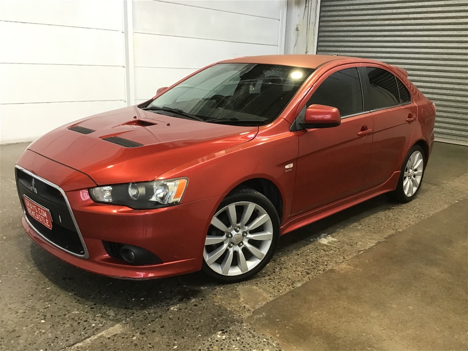 2008 Mitsubishi Lancer RALLIART SPORTBACK CJ Manual Hatchback Auction ...