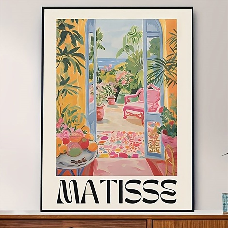 HENRI MATISSE (After) Poster " FRENCH RIVIERA " Canvas Print Auction (0017-2566050) | Grays ...