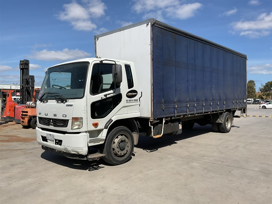 2013 Mitsubishi Fuso Fighter 1627 4 x 2 Curtainsider Rigid Truck ...