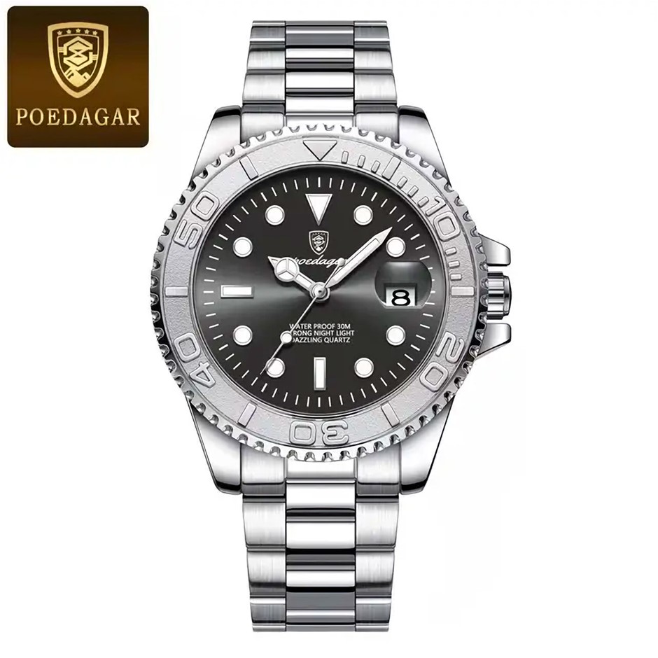 NEW POEDAGAR SS Sporty Men's Quartz WATCH Auction (0002-2566129 ...