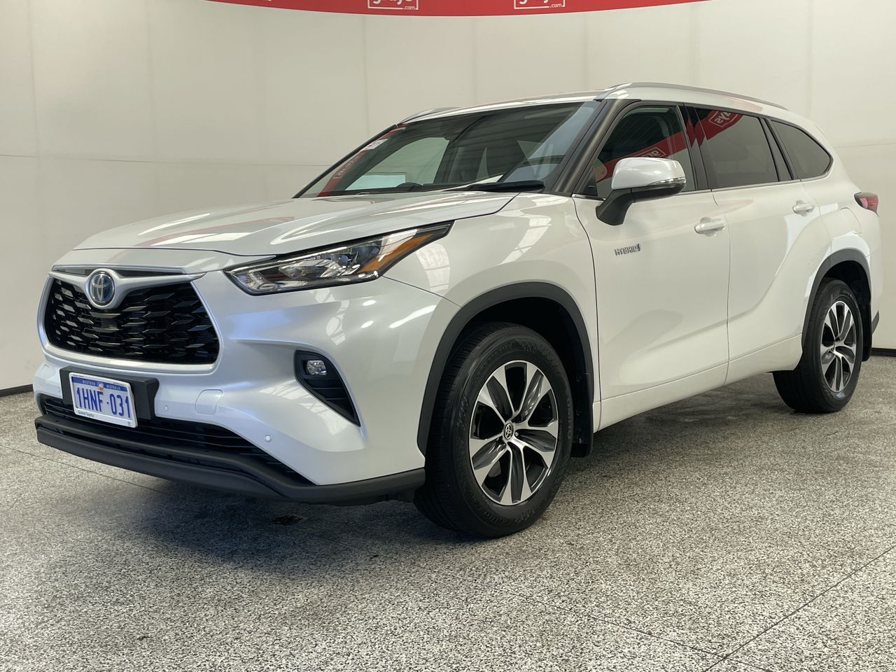 2021 Toyota Kluger 4X4 GXL HYBRID AXUH78R CVT 7 Seats Wagon Auction ...