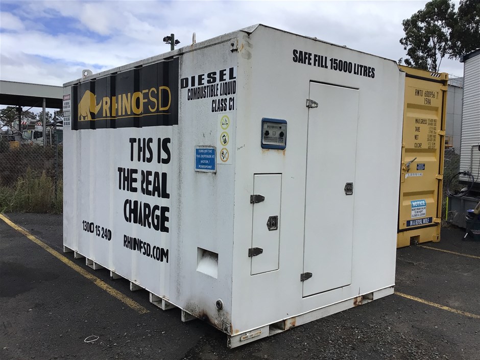 2018 Petro Industrial PS16 Industrial Container Diesel Storage Fuel ...