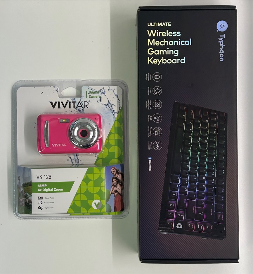 1 x TYPHOON ULTIMATE Wireless Mechanical Gaming Keyboard Auction (0151 ...