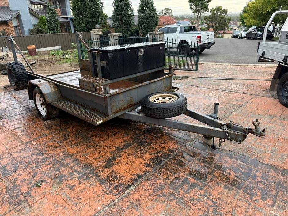 2003 Silver Trailer Tailor 8x5 Plant Box Trailer Auction (0050-5059662 ...