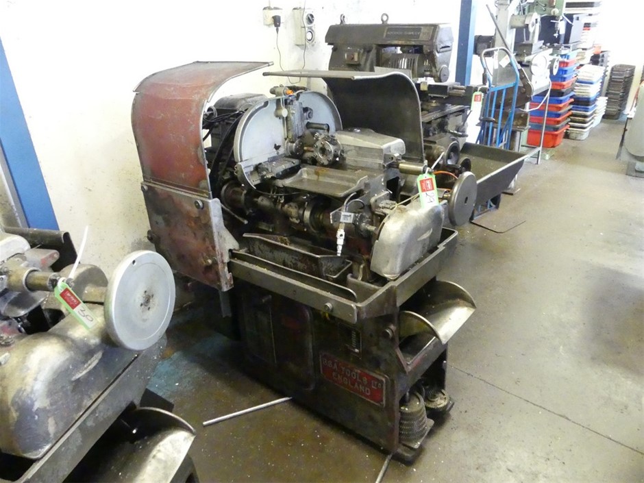 BSA Single Spindle Automatic Screw Machine Production Lathe Auction ...