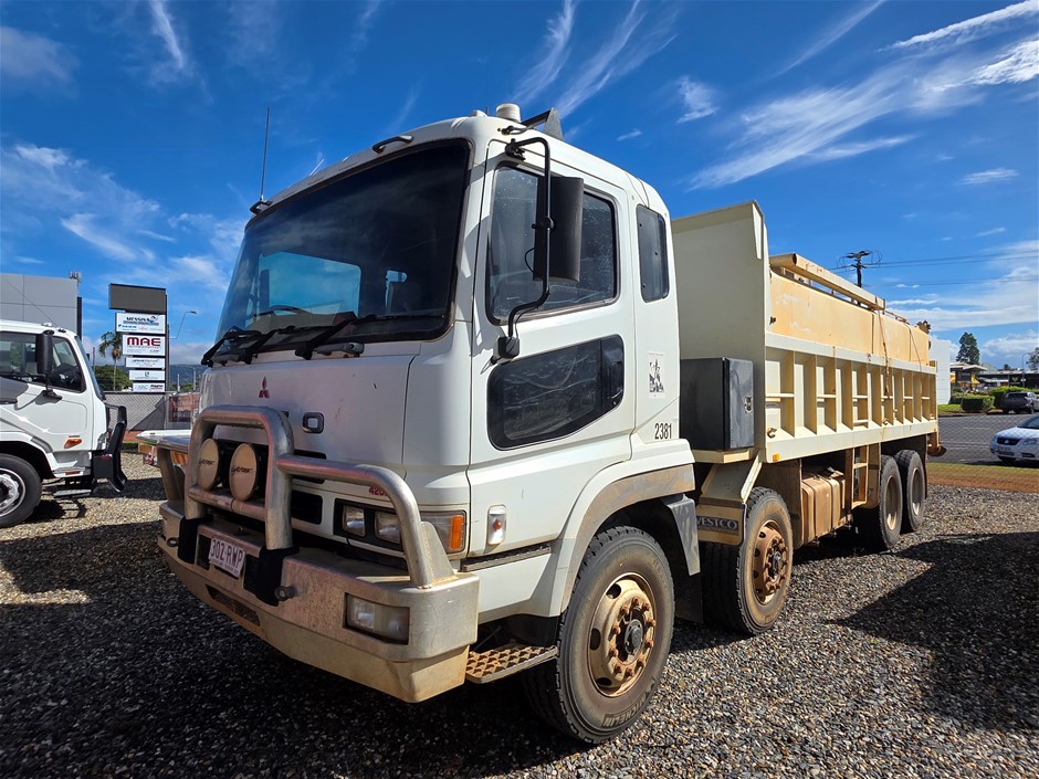 2010 Mitsubishi FUSO FS500 Tandem Steer 8x2 Tipper Truck Auction (0019 ...