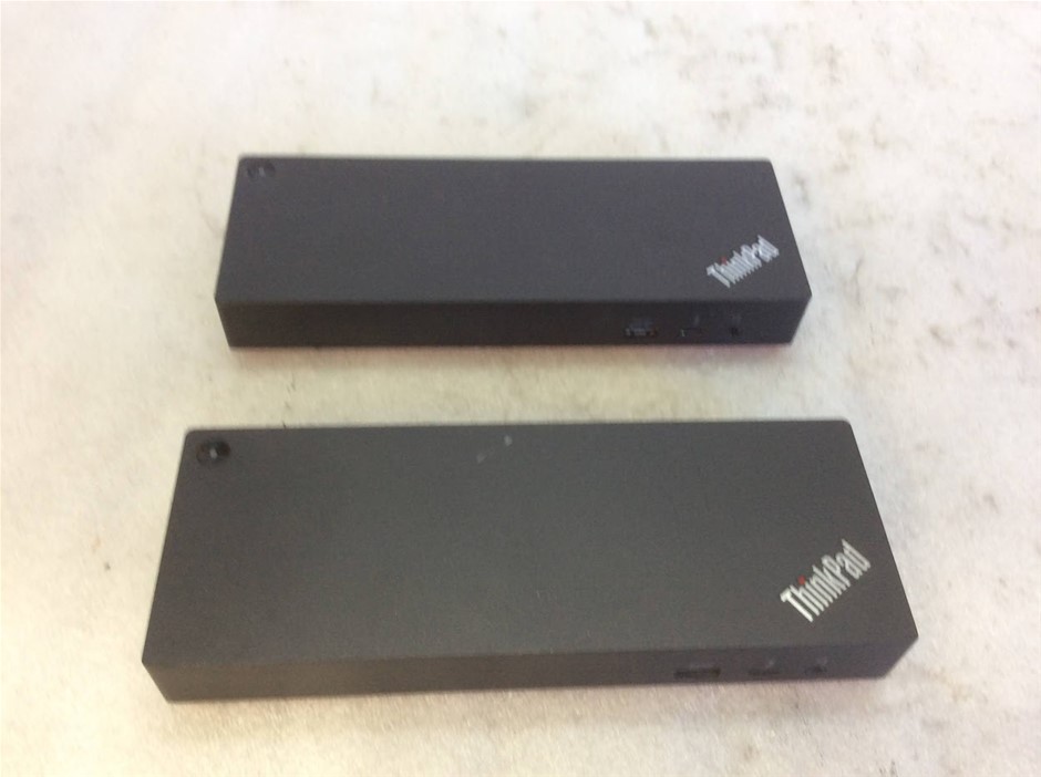 Lenovo DK1841 ThinkPad Thunderbolt 3 Workstation Dock (Lot of 2 ...