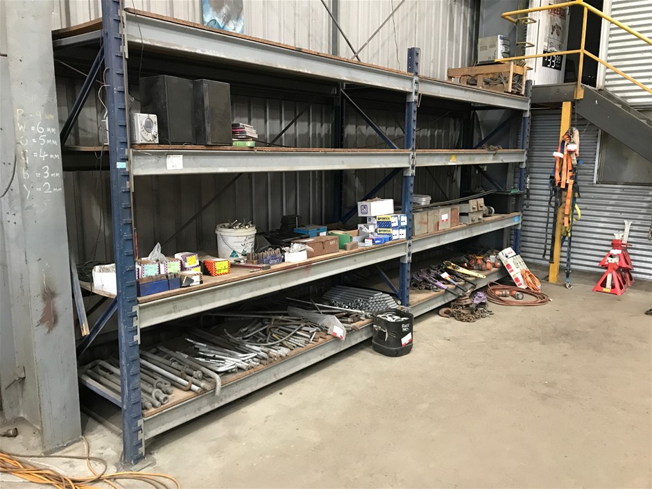 Steel 2 Bay 3 Tier Storage Rack Auction (0173-3032825) | Grays Australia