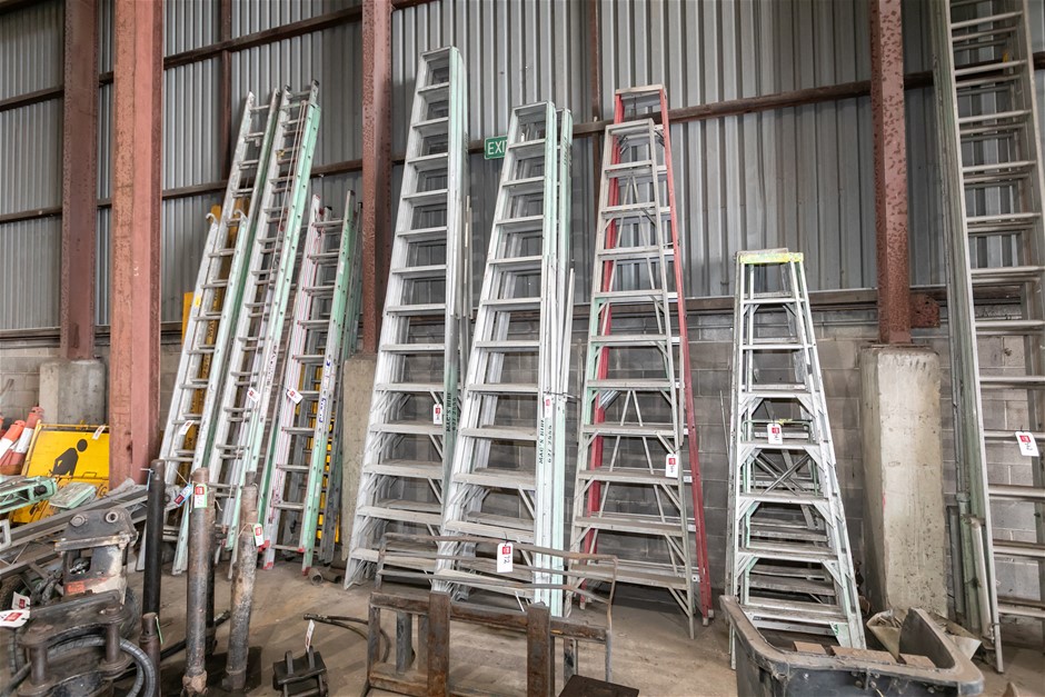 Alloy Assorted Ladders Auction (0545-5059243) | Grays Australia
