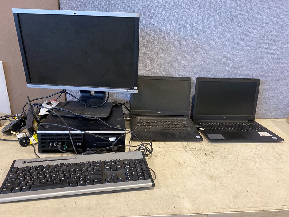 Dell Laptops & HP Desktop Computer Auction (0023-8020195) | Grays Australia