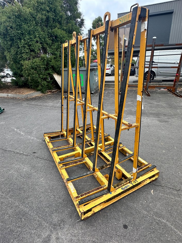 A Frame glass stillage 4 - Base 1810mm x 1100mm, Height 1740mm Auction ...