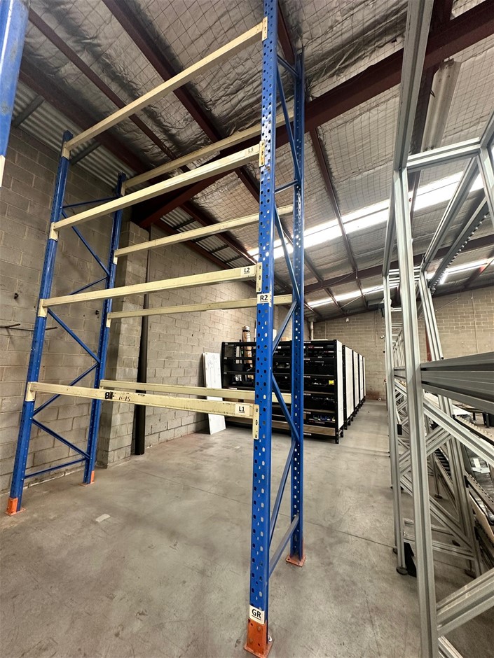 Pallet Racking (Assembled) - Height 4900mm / 4300mm, Width 2800mm ...