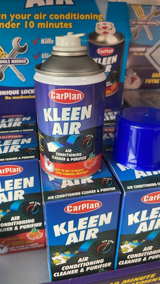 (9 Pack) Carplan Kleen Air Conditioner Cleaner & Sanitizer Soa009 ...