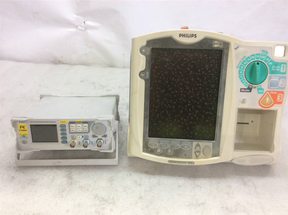 FeelElec DDS Function Waveform Generator+PHILIPS HeartStart MRx Monitor ...