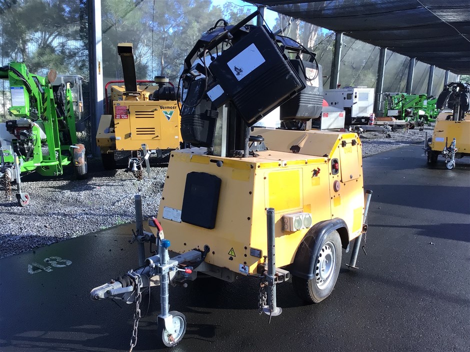 2007 Sandhurst TL90 Single Light Tower Trailer Auction (0084-5059672 ...