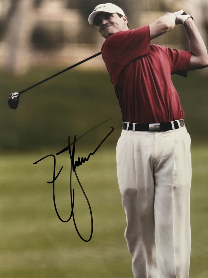 MASTERS CHAMPION ZACH JOHNSON SIGNED PHOTO Auction (0028-2567453 ...