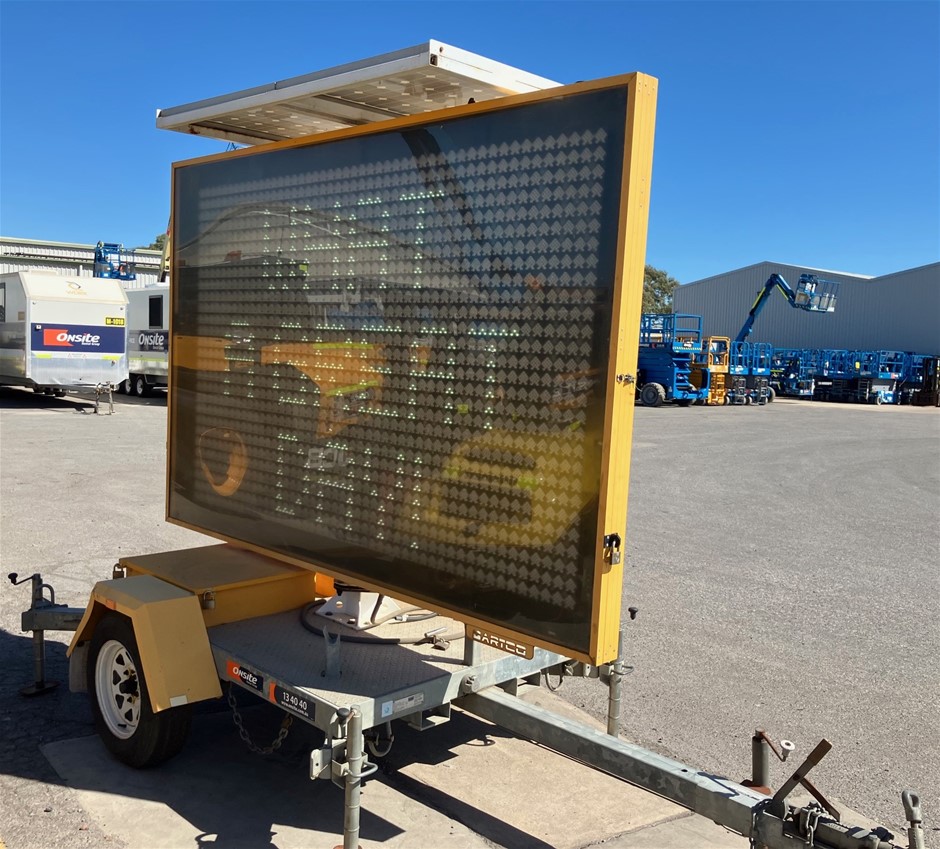 2012 Bartco VM-C-5C-ASM Variable Message Sign - C-Size - Colour ...