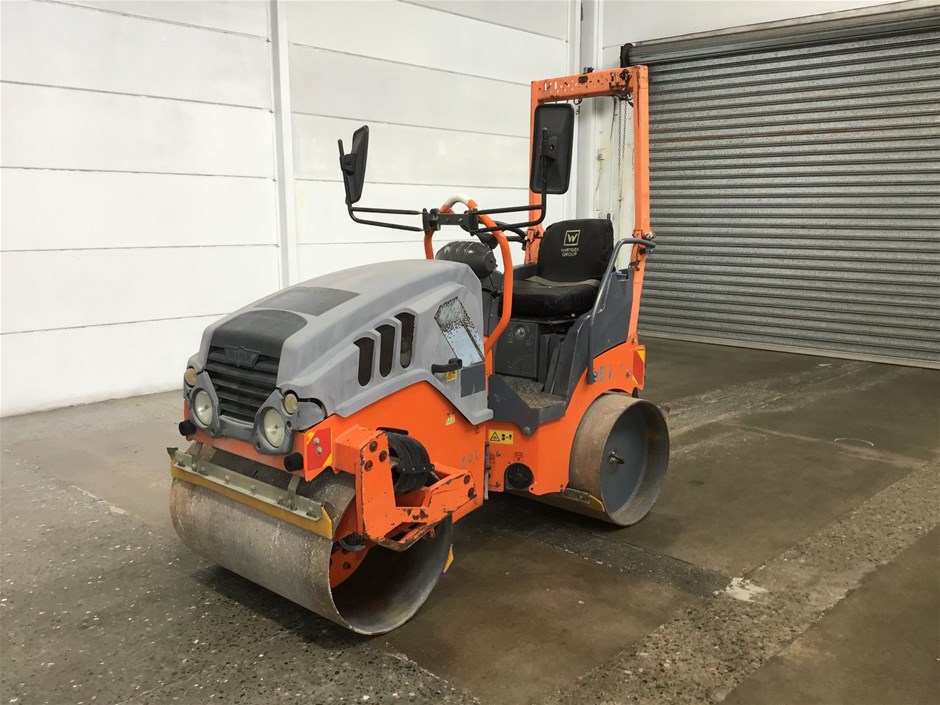 HAMM AG ROLLER SMOOTH - 1.5T DOUBLE DRUM Smooth Drum Roller Auction ...