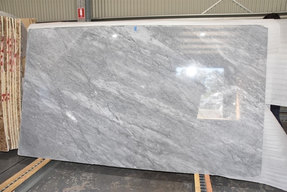 Natural Greek Polished Marble Slab Auction (0005-5059739) | Grays Australia