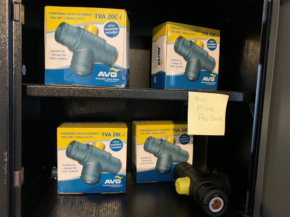 New in Box AVG Tempering Valve Assembly Auction (0115-3032999) | Grays ...