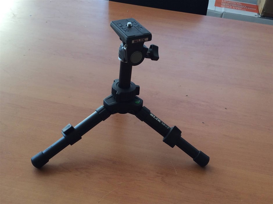 SLIK Mini II Digital Camera Tripod Auction (0001-2567710) | Grays Australia