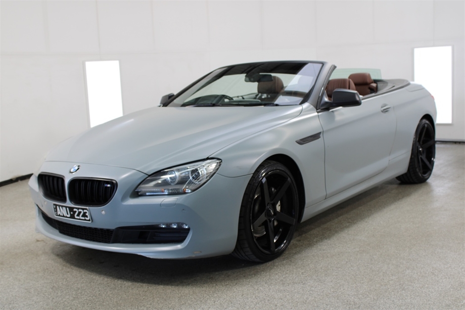 2011 BMW 6 Series 640i F12 Automatic - 8 Speed Convertible Auction ...