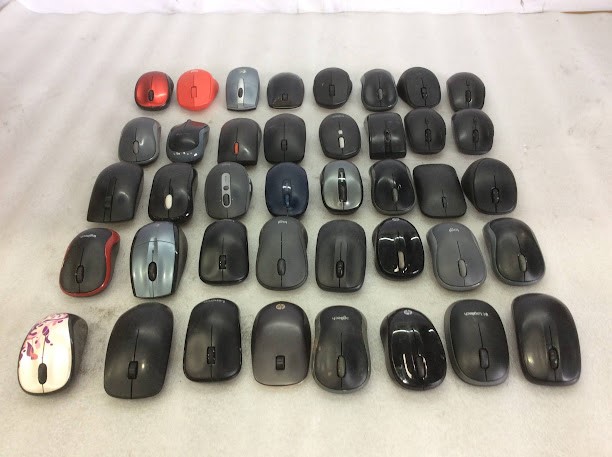 HP/Logitech Mixed Brand and Model Wireless Mice (Lot of 40) Auction ...