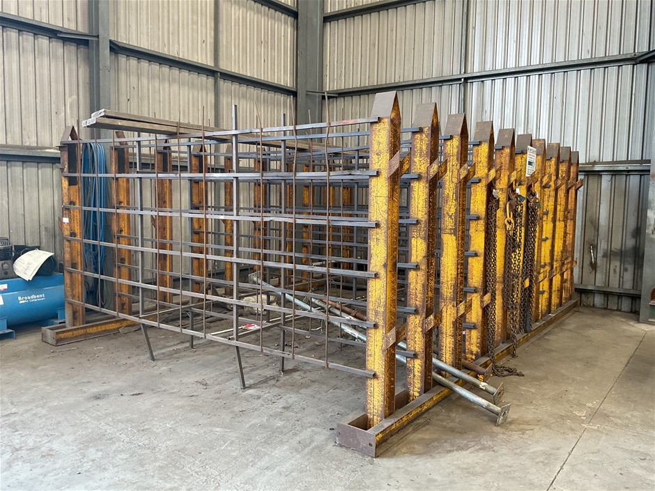 Steel Fabricated Stock Rack Auction (0142-3032825) | Grays Australia