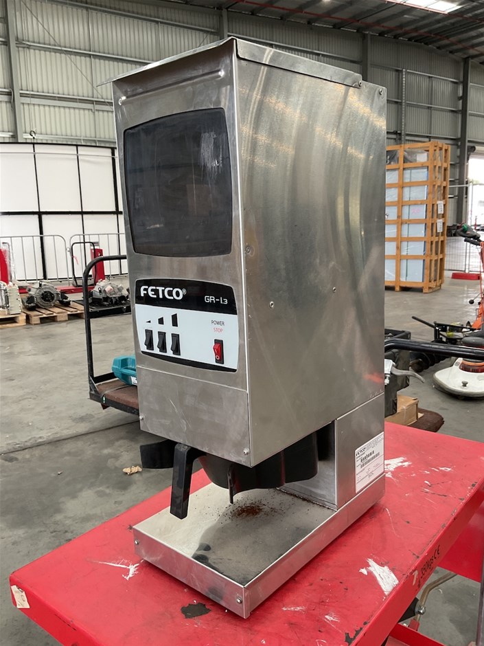 Fetco GR-I.3 Coffee Grinder Auction (0012-3033404) | Grays Australia