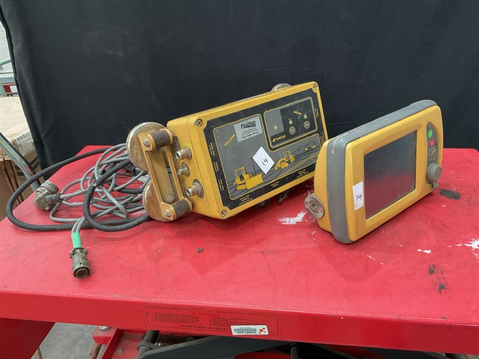 Topcon 9902 GPS Machine Control Box with GX-60 Control Screen Auction ...