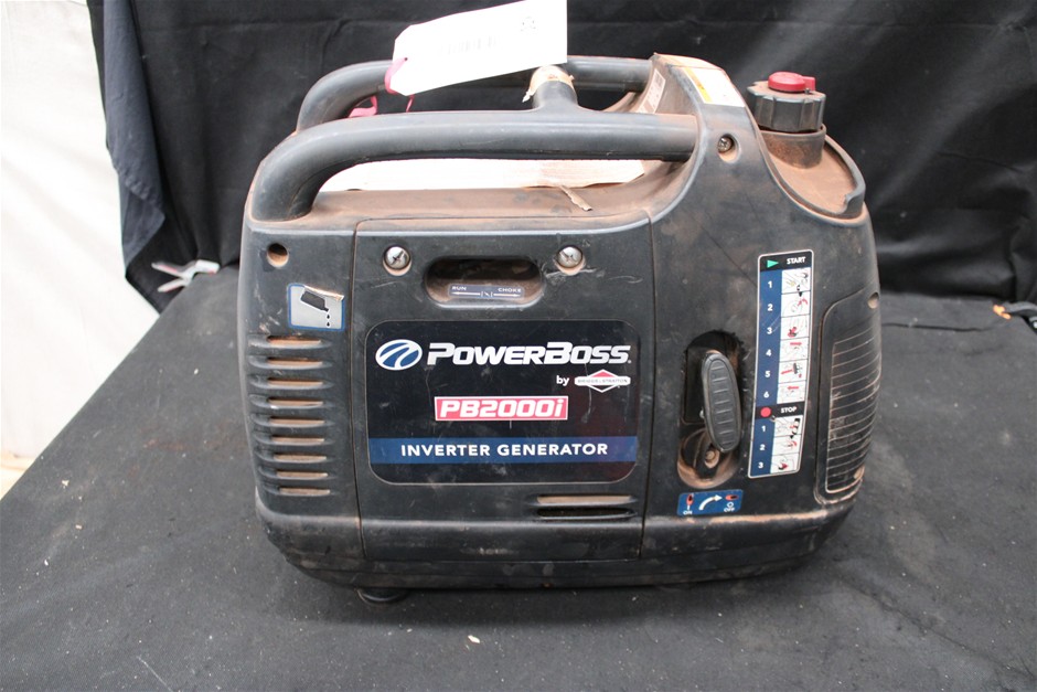 PowerBoss PB2000i Inverter Generator Auction (0015-9058827) | Grays ...