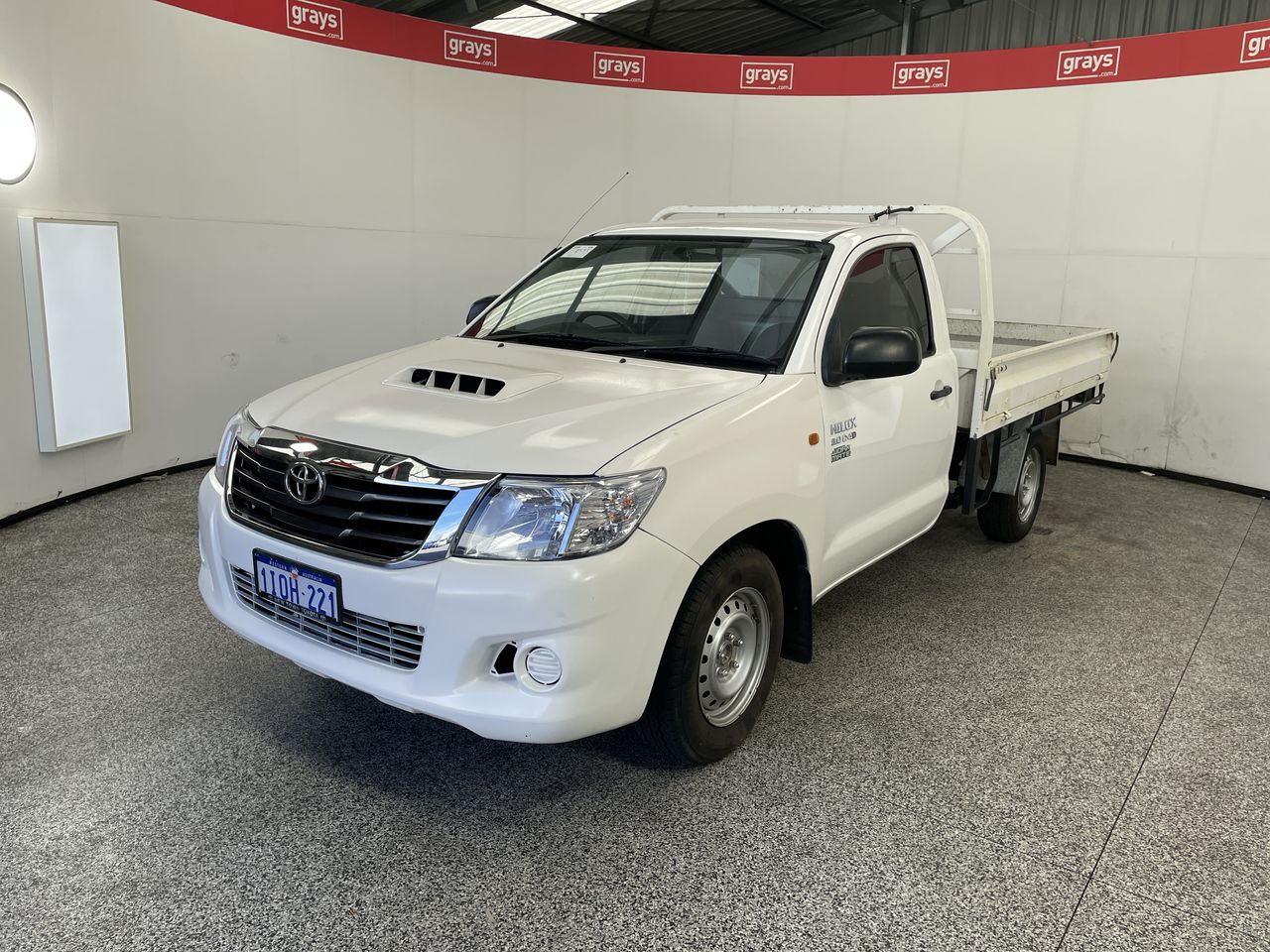2012 Toyota Hilux 4X2 WORKMATE KUN16R Turbo Diesel Manual Cab Chassis ...