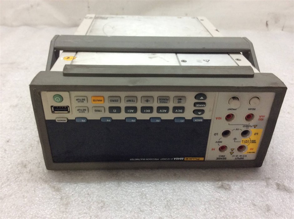 FLUKE 8846A 6-1/2 DIGIT PRECISION MULTIMETER Auction (0008-2568332) | Grays Australia