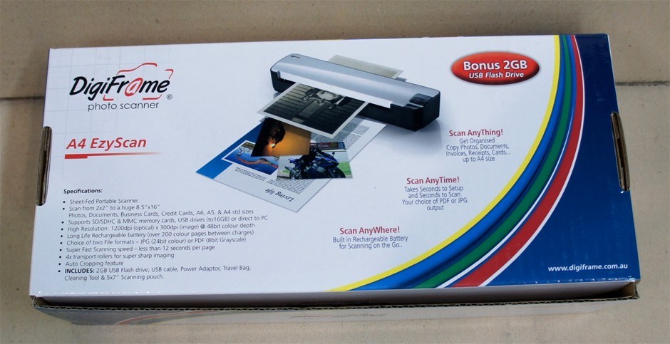 Digiframe Photo Scanner A4 EzyScan DF-SCA401w Auction (0001-2079682 ...