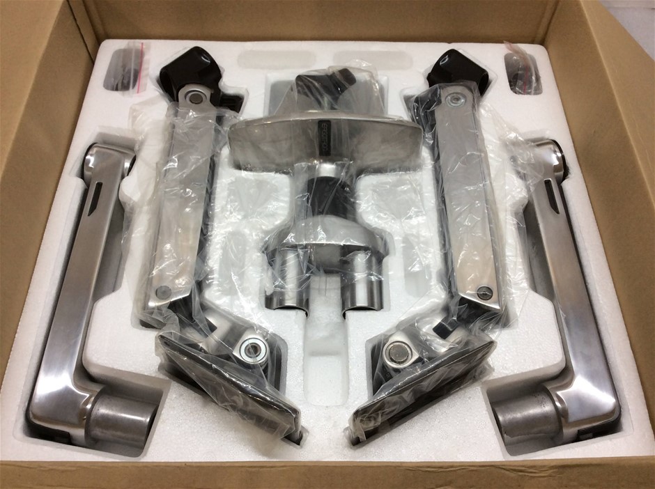 Dual-arm Monitor Stand Auction (0021-2568336) | Grays Australia