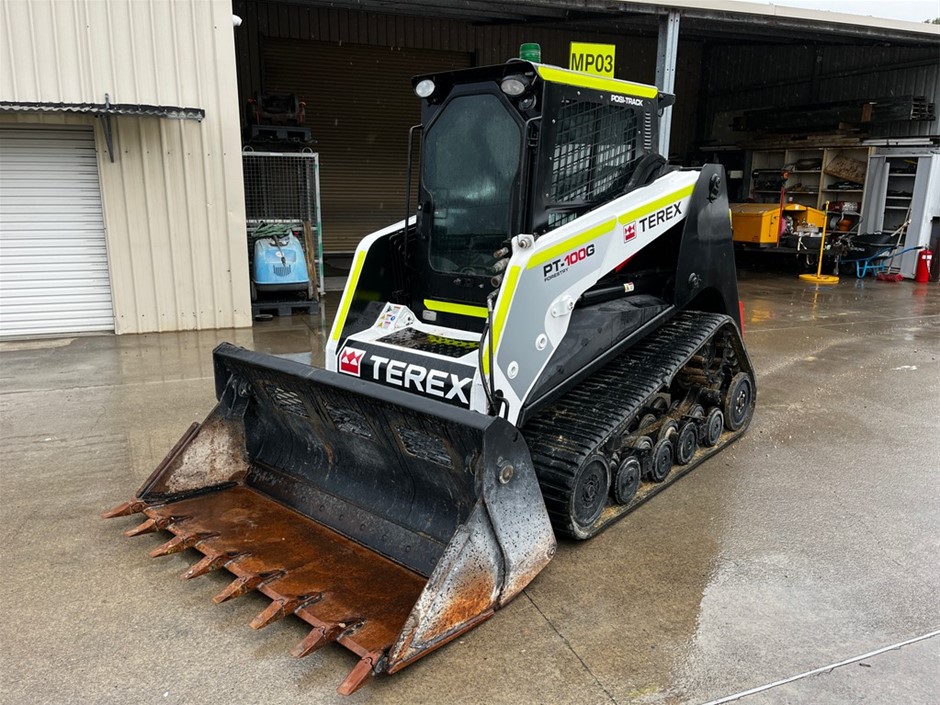 Terex PT-100G Forestry Posi-Track Loader Auction (0020-5059897) | Grays ...