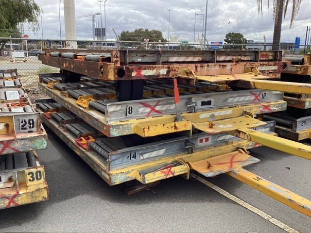 3 Pallet Trailers Auction (0046-9059672) | Grays Australia