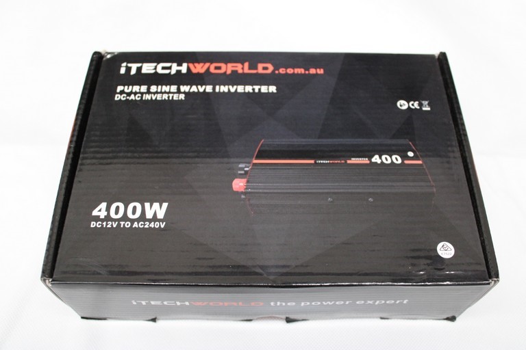 No Reserve ITech World 400w Pure Sine Wave Inverter