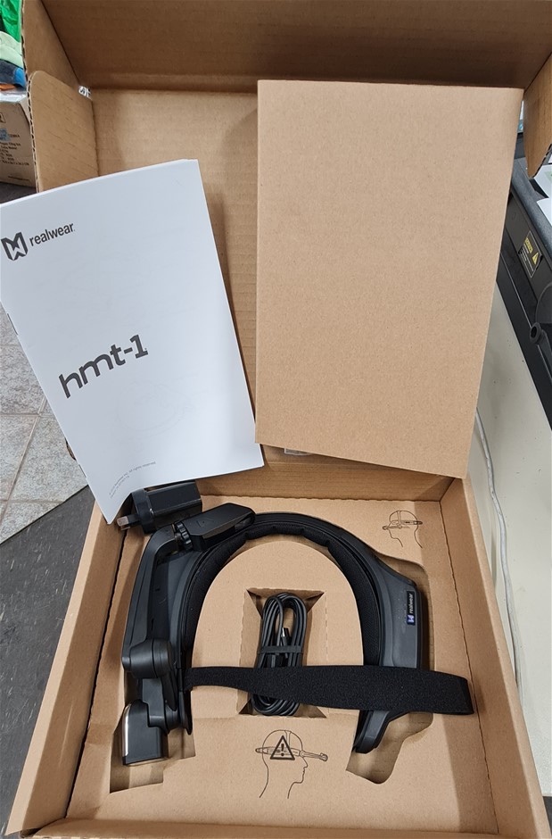 HMT-1 Realwear Android Hands Free Headset + Accessories Model T1100G ...