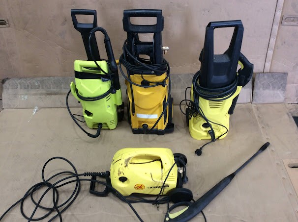 Karcher K2/Winner 11 Mixed Model High Pressure Washer (Lot of 4 ...