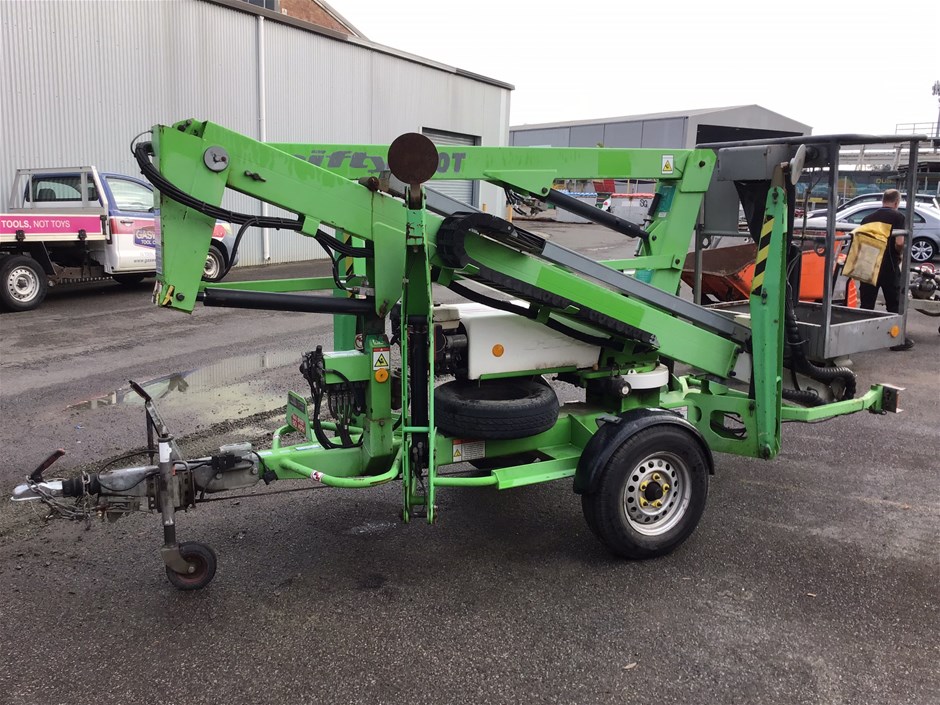 2016 NIFTY MOBILE HYDRAULIC PLATFORM 12M Boom Lift Auction (0013 ...