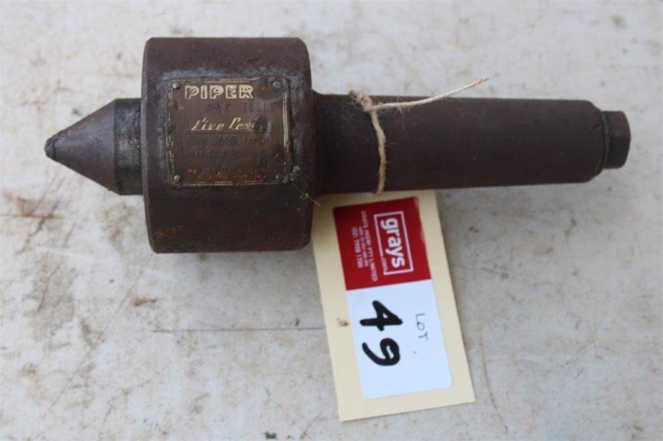 Piper Live Centre 5 Morse Taper x Qty 1 Auction (0049-5059994) | Grays ...