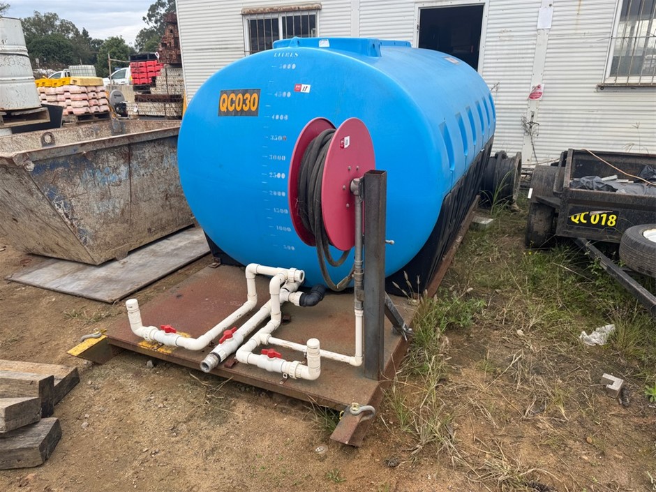 GLOBAL Skid Mount Water Tank Auction (0011-5059919) | Grays Australia