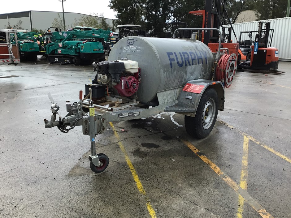 2012 Furphy Engineering MF2 Single Water Trailer Auction (0035-5059846 ...