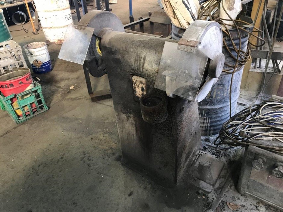 Double Ended Pedestal Grinder Auction (0006-3033854) | Grays Australia