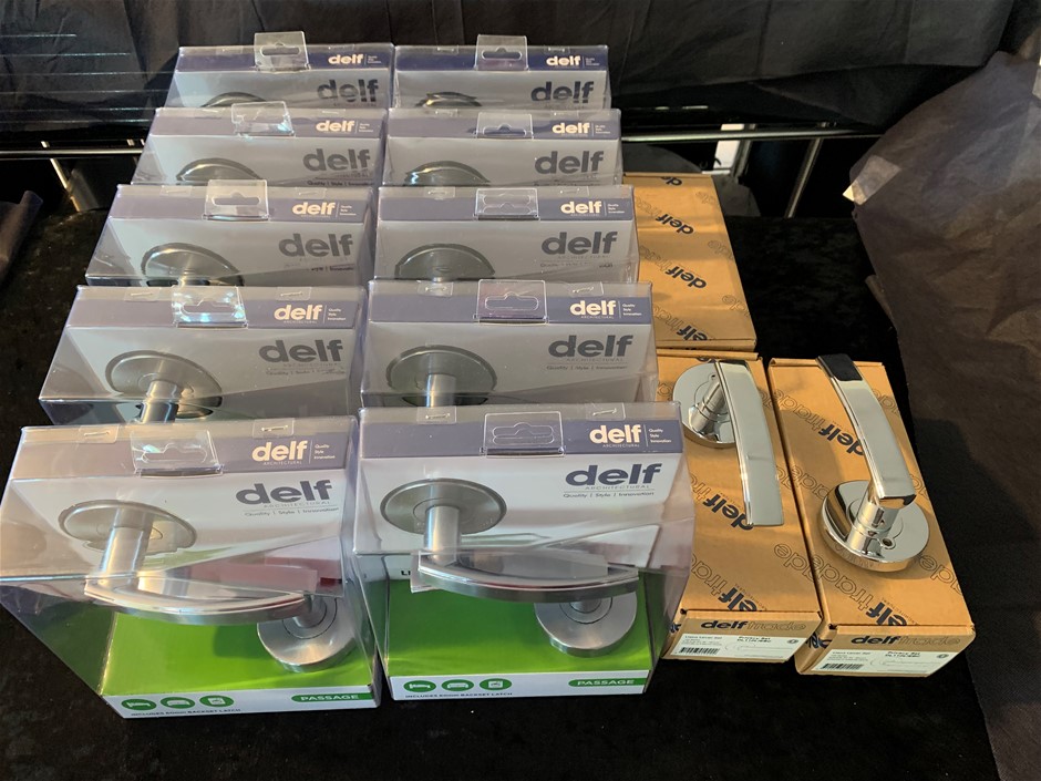 New in Packaging Delf Passage and Privacy Lever Set Auction (0032 ...