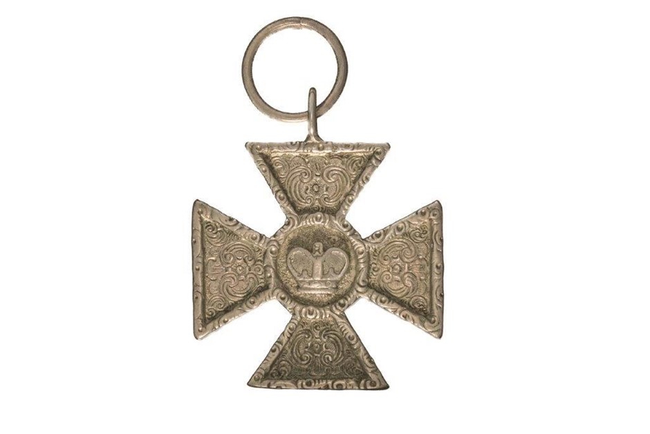 1860-61 Geelong Yeomanry Rifle Company medal in silver, to Captain G ...