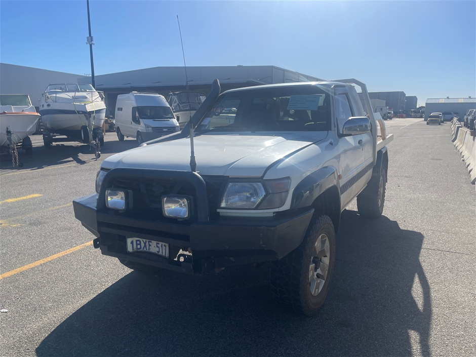 2002 Nissan Patrol DX (4x4) GU Manual Cab Chassis Auction (0001-9060149 ...