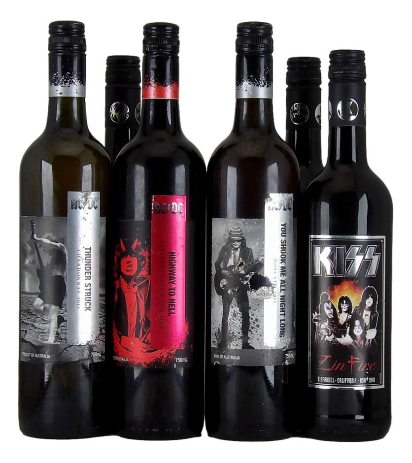 Rock Wine Pack (6x 750mL), Multi-Region. Auction (0038-10736020 ...